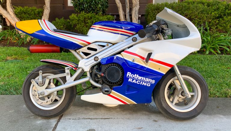 No Reserve – Rothmans Livery Mini Bike – Iconic Motorbike Auctions