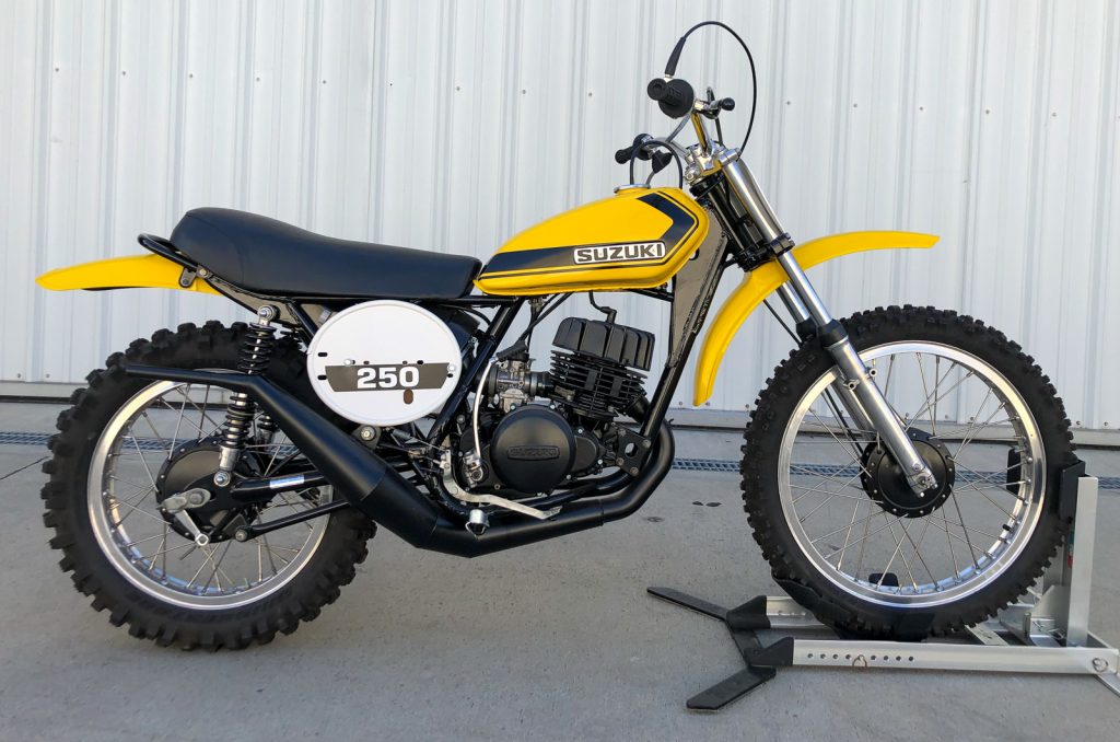 1972 Suzuki TM250J Champion – Iconic Motorbike Auctions