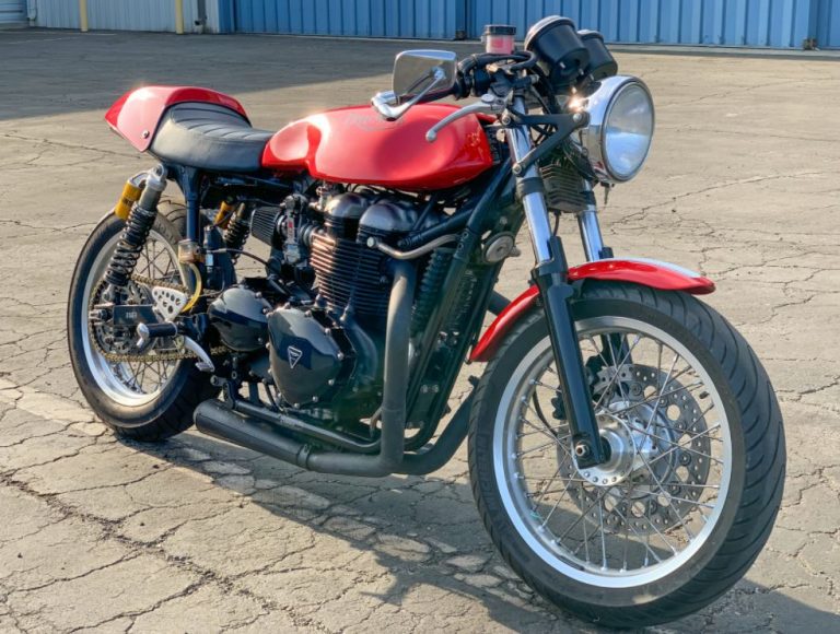 No Reserve – 2007 Triumph Thruxton Custom – Iconic Motorbike Auctions