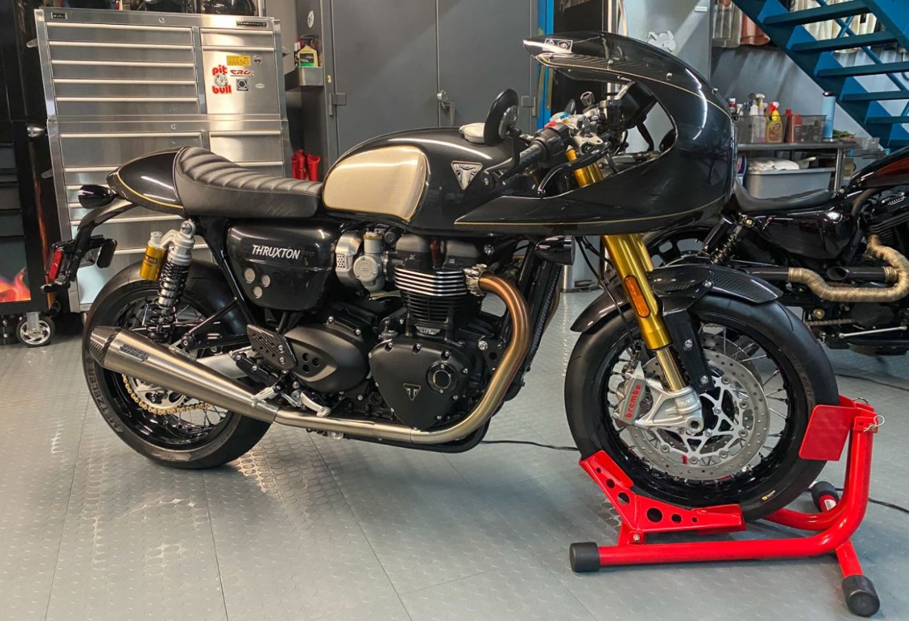 2020 Triumph Thruxton TFC #7 – Iconic Motorbike Auctions