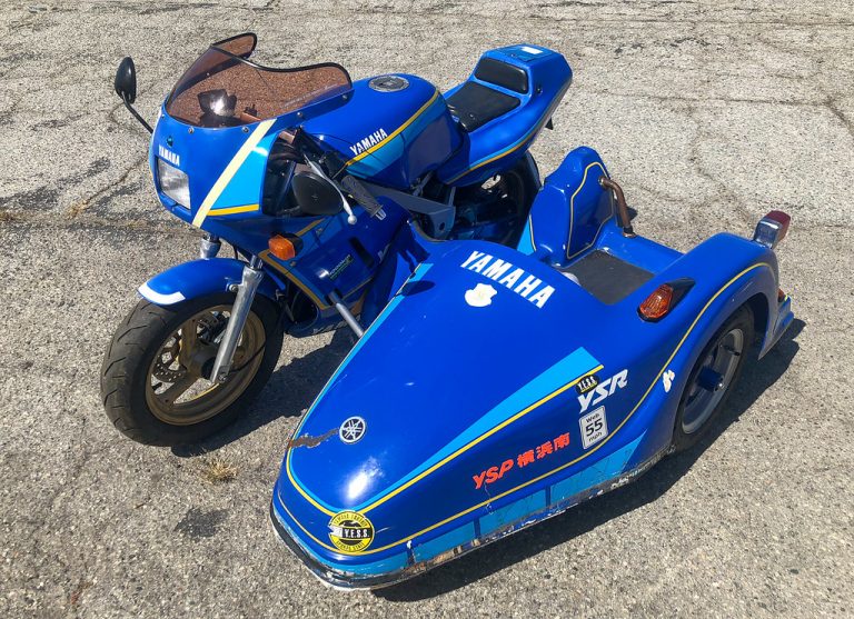 1986 Yamaha YSR80 With Sidecar – Iconic Motorbike Auctions