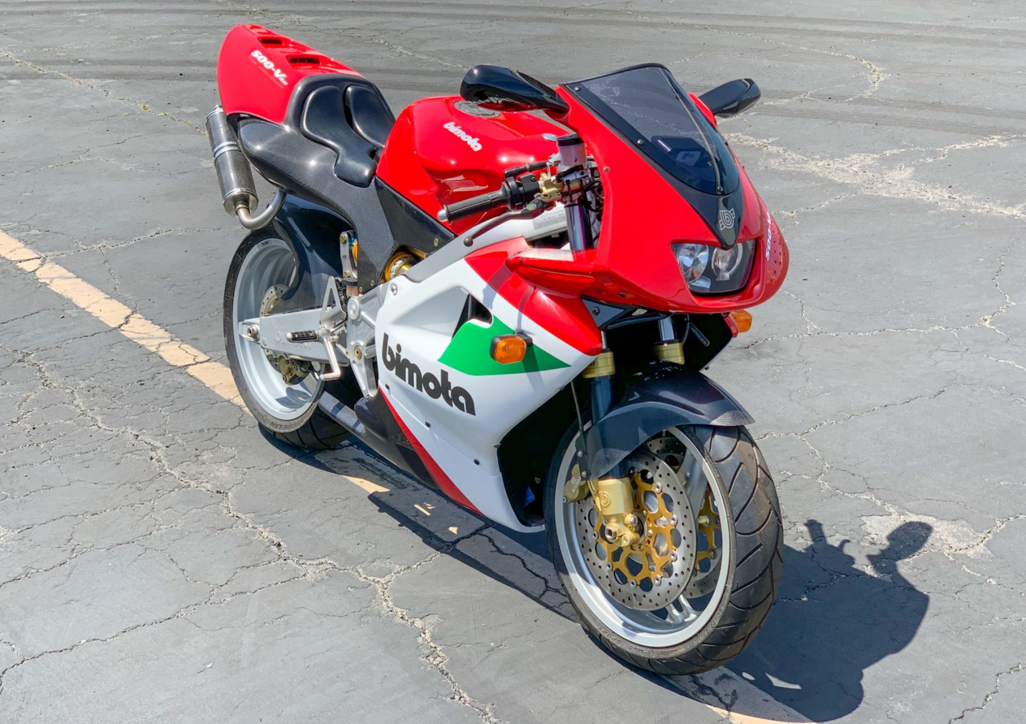 1998 Bimota V-Due With 3 Miles – Iconic Motorbike Auctions