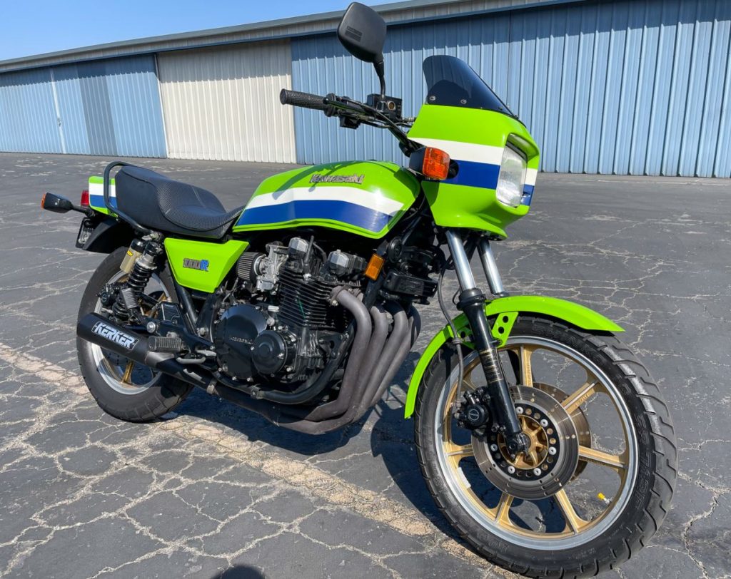 1981 Kawasaki KZ1000J Custom – Iconic Motorbike Auctions