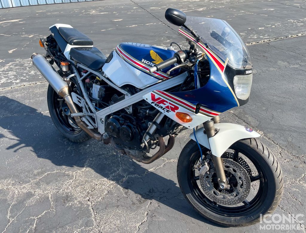 No Reserve – 1987 Honda VFR400 NC24 Project – Iconic Motorbike Auctions