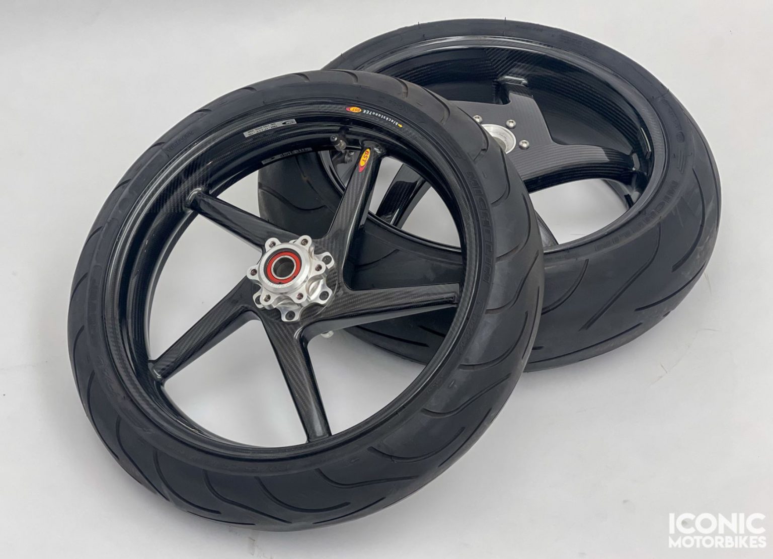 BST Diamond Tek 5 Carbon Fiber Wheels for Ducati 748/916/996/998 ...