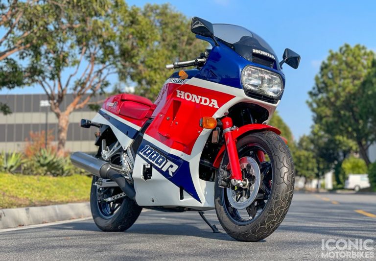 1986 Honda VF1000R With 1 Mile – Iconic Motorbike Auctions