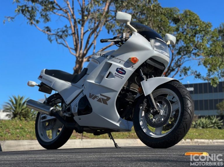 No Reserve – 1987 Honda VFR700F2 Interceptor Project – Iconic Motorbike Auctions