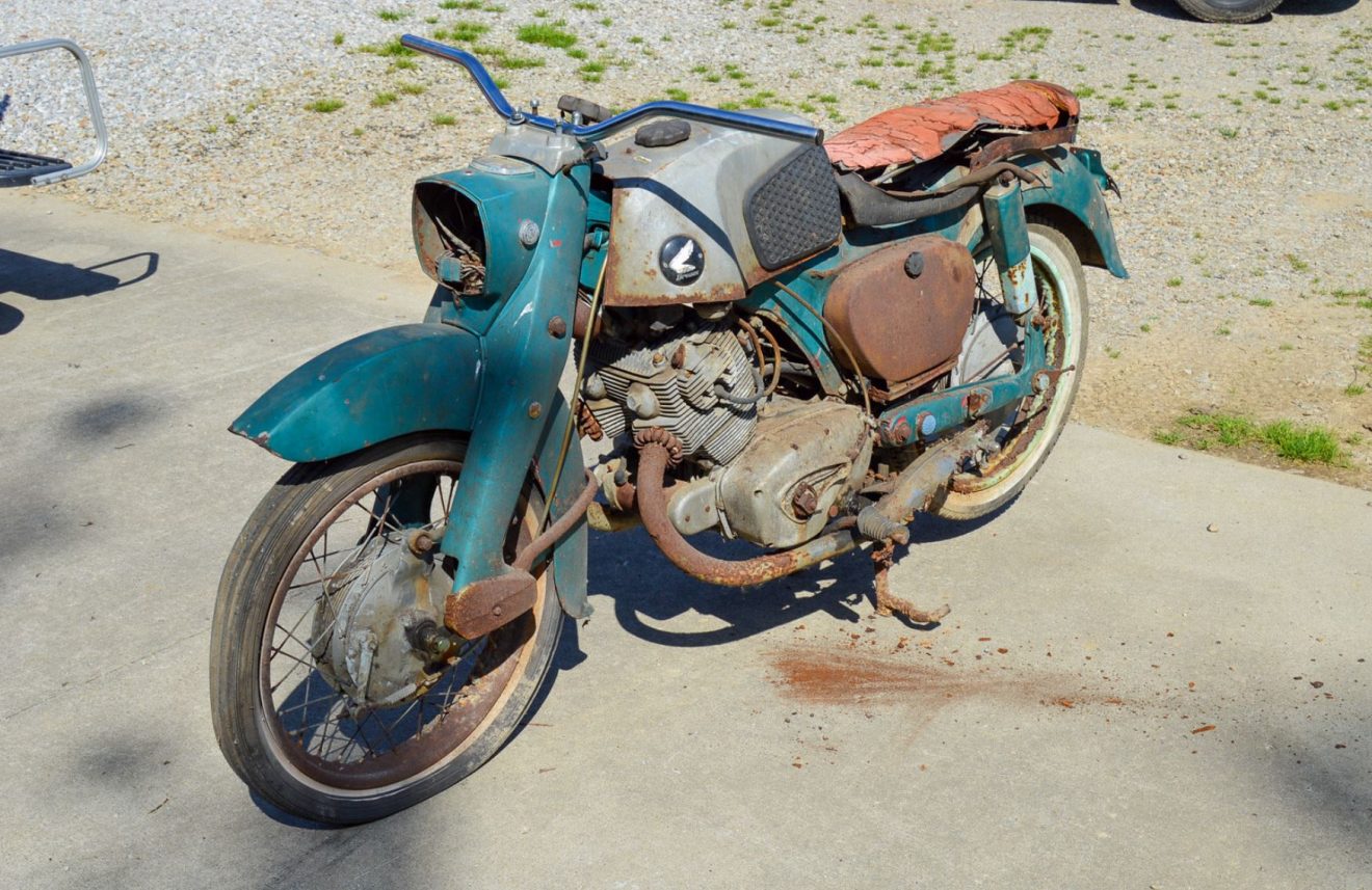 1959 Honda CE71 Dream Super Sport Project – Iconic Motorbike Auctions