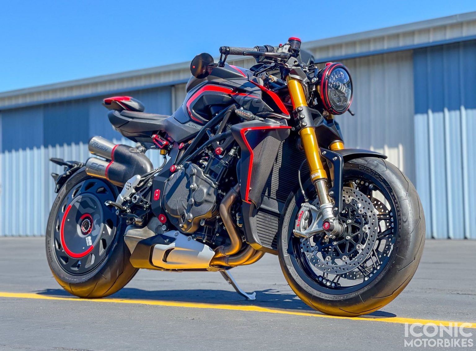 2021 MV Agusta Rush 1000 with 498 Miles – Iconic Motorbike Auctions