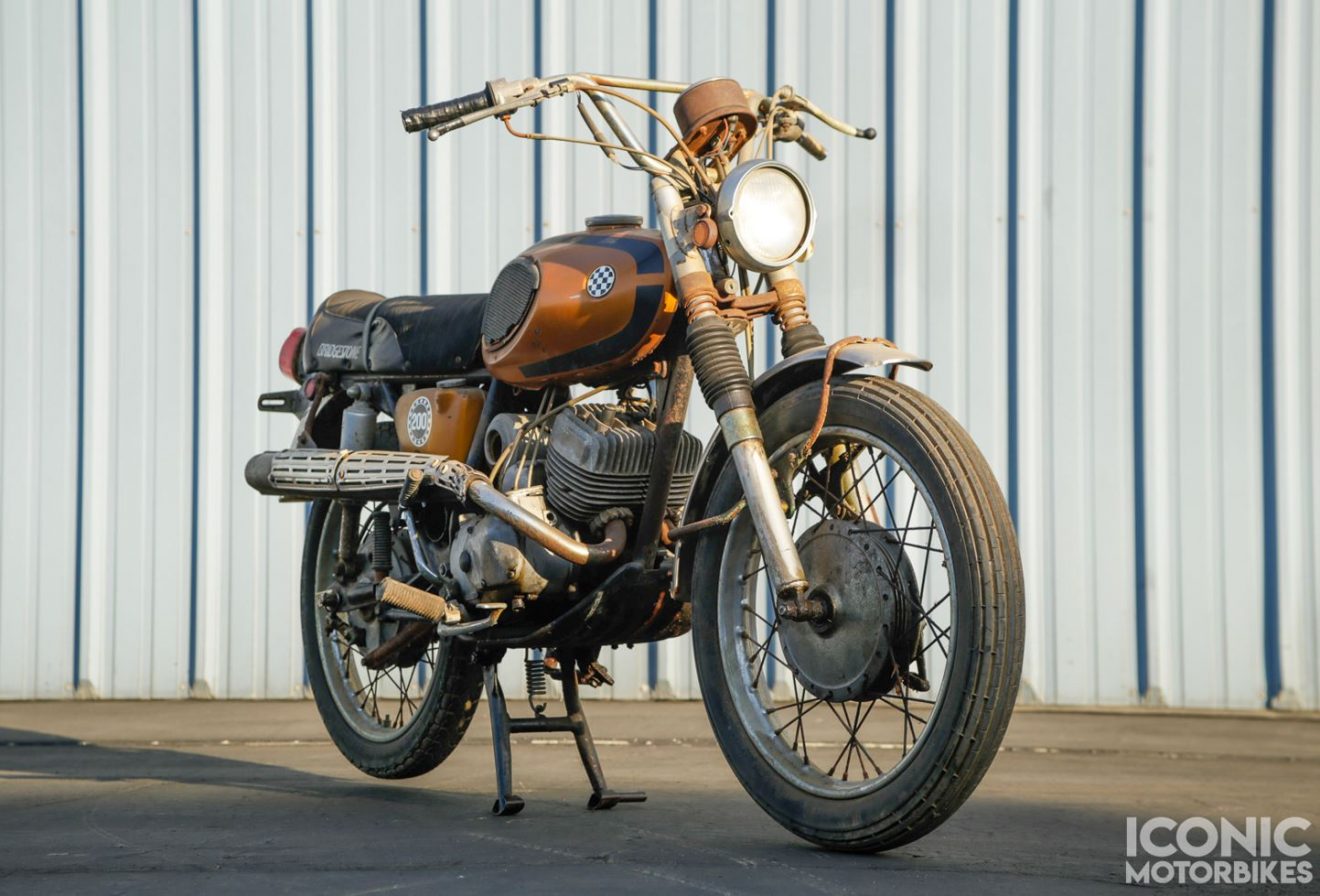 No Reserve – 1971 Bridgestone Mach II SS Project – Iconic Motorbike ...