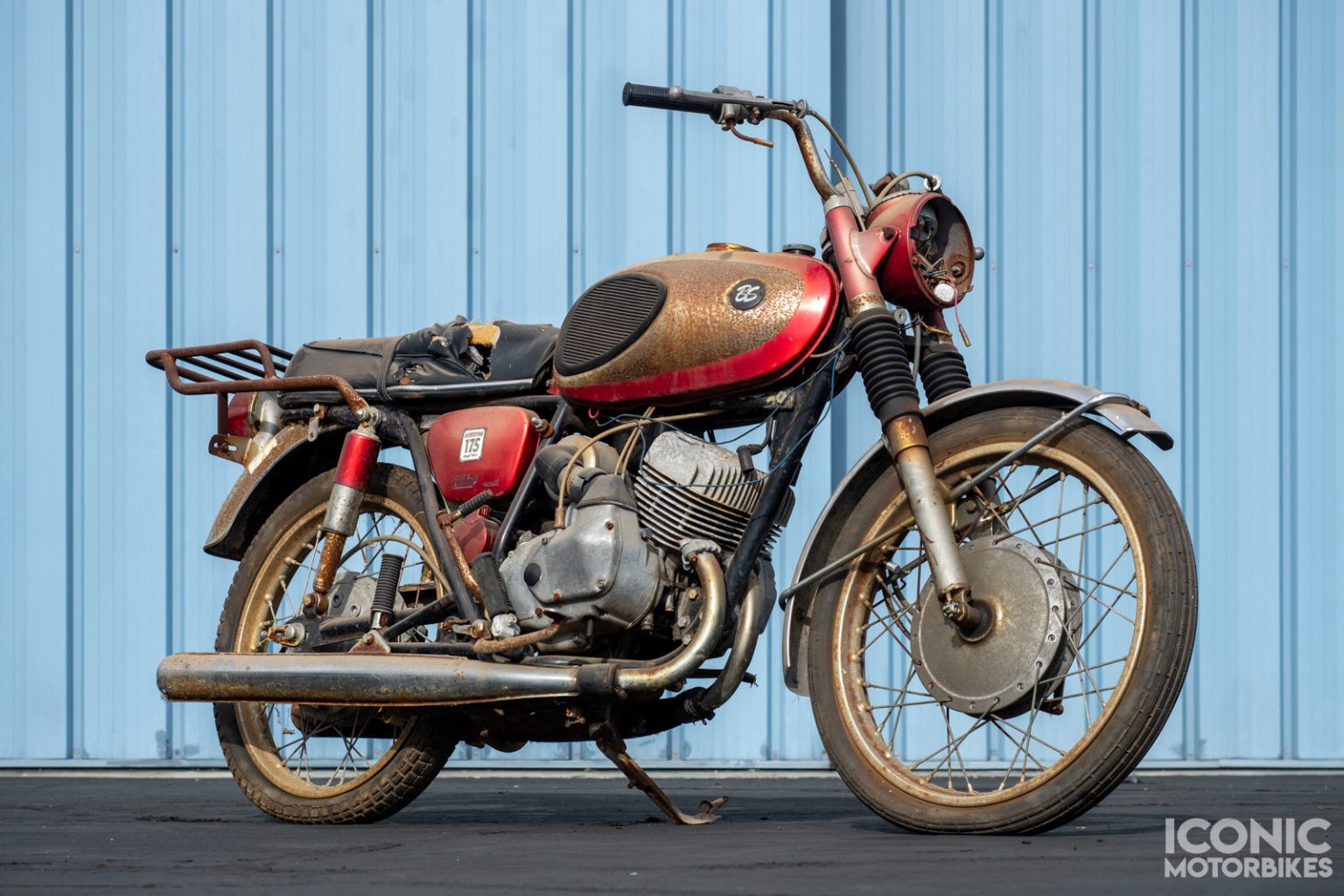 No Reserve – 1966 Bridgestone 175 Dual Twin Project – Iconic Motorbike ...