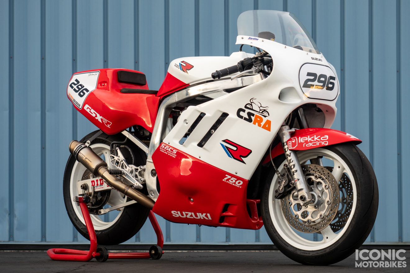 No Reserve – 1988/9 Suzuki GSX-R750 Race Bike – Iconic Motorbike Auctions