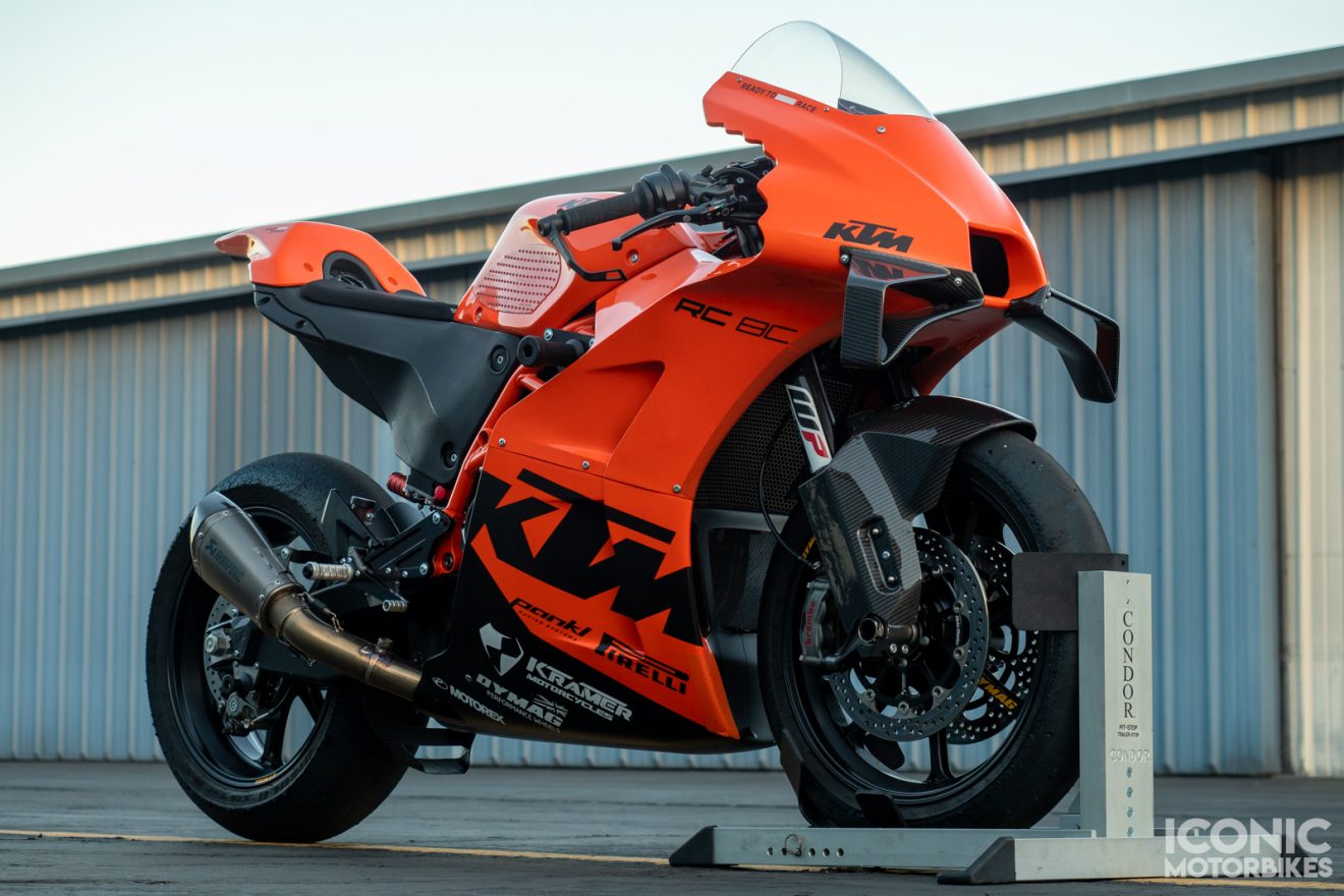 No Reserve – 2022 KTM RC 8C with 517 Miles – Iconic Motorbike Auctions