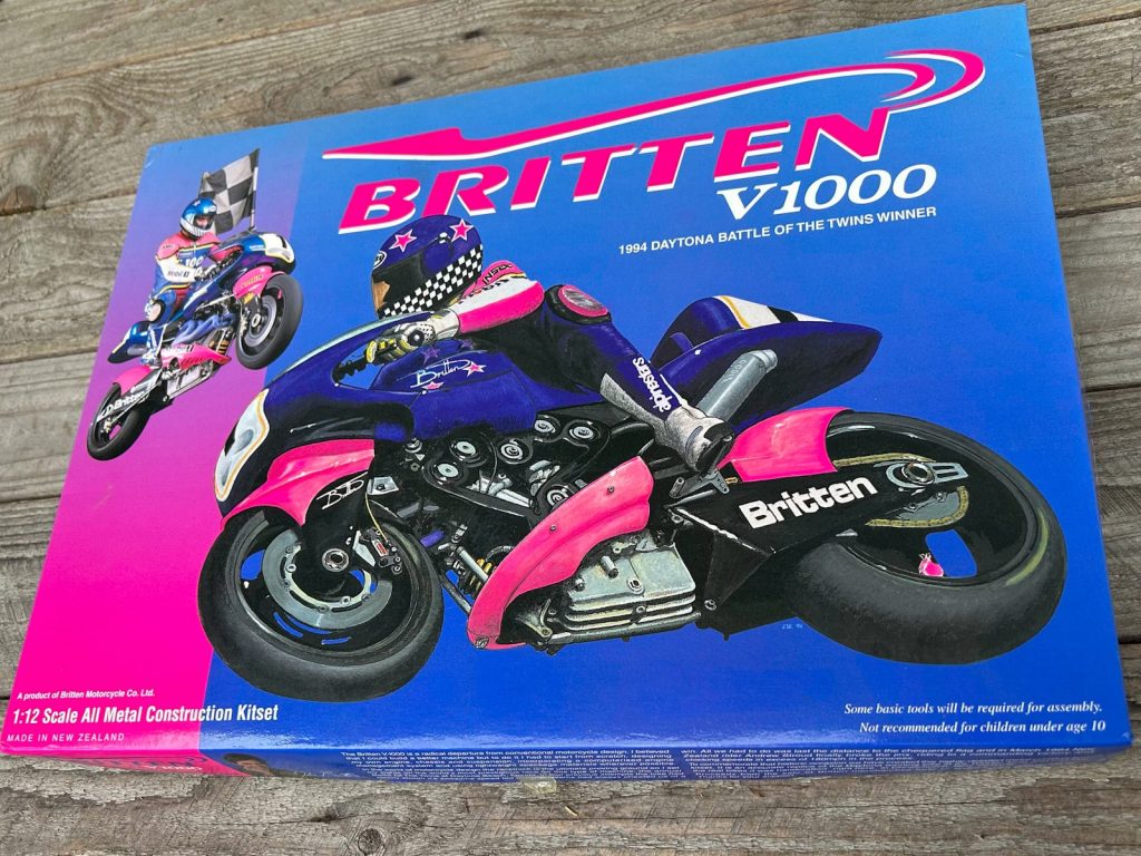 Britten V1000 1:12 Die Cast Model – Iconic Motorbike Auctions