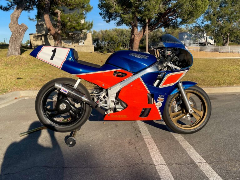 1988 Honda Hawk NT650 Track Bike – Iconic Motorbike Auctions