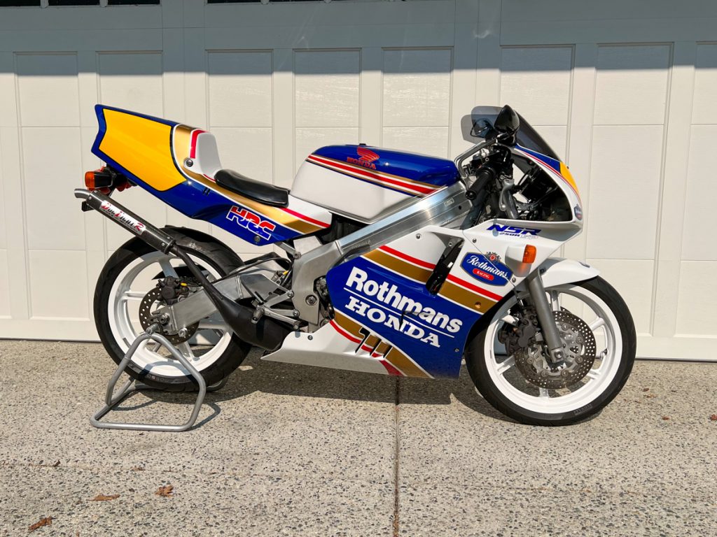1992 Honda NSR250R SP Rothmans Edition – Iconic Motorbike Auctions