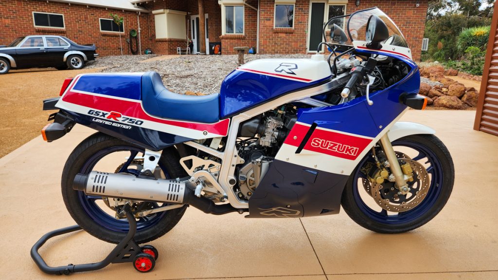 1986 Suzuki GSX-R750 LE With 1,178 Miles – Iconic Motorbike Auctions