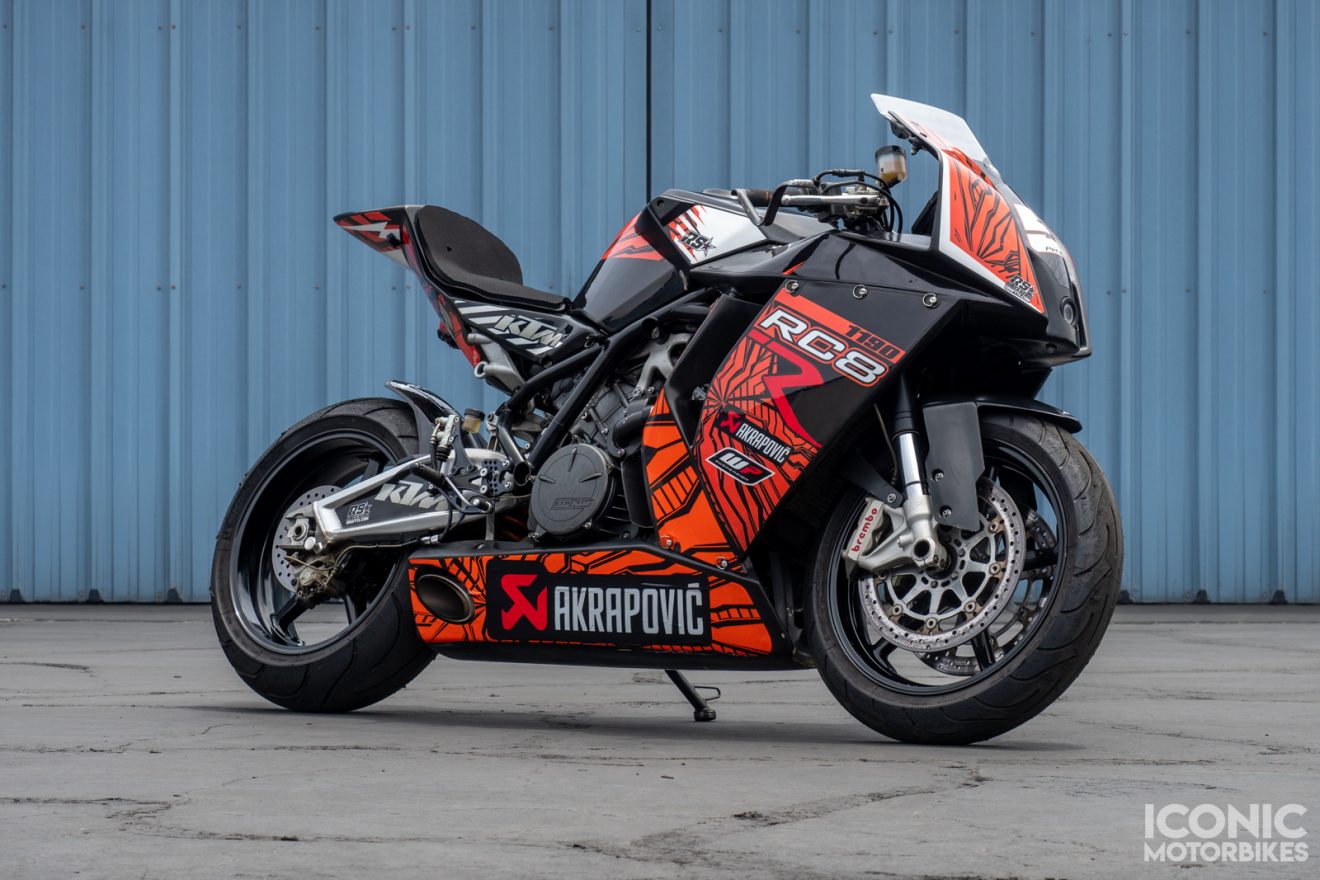 No Reserve – 2008 KTM RC8 – Iconic Motorbike Auctions