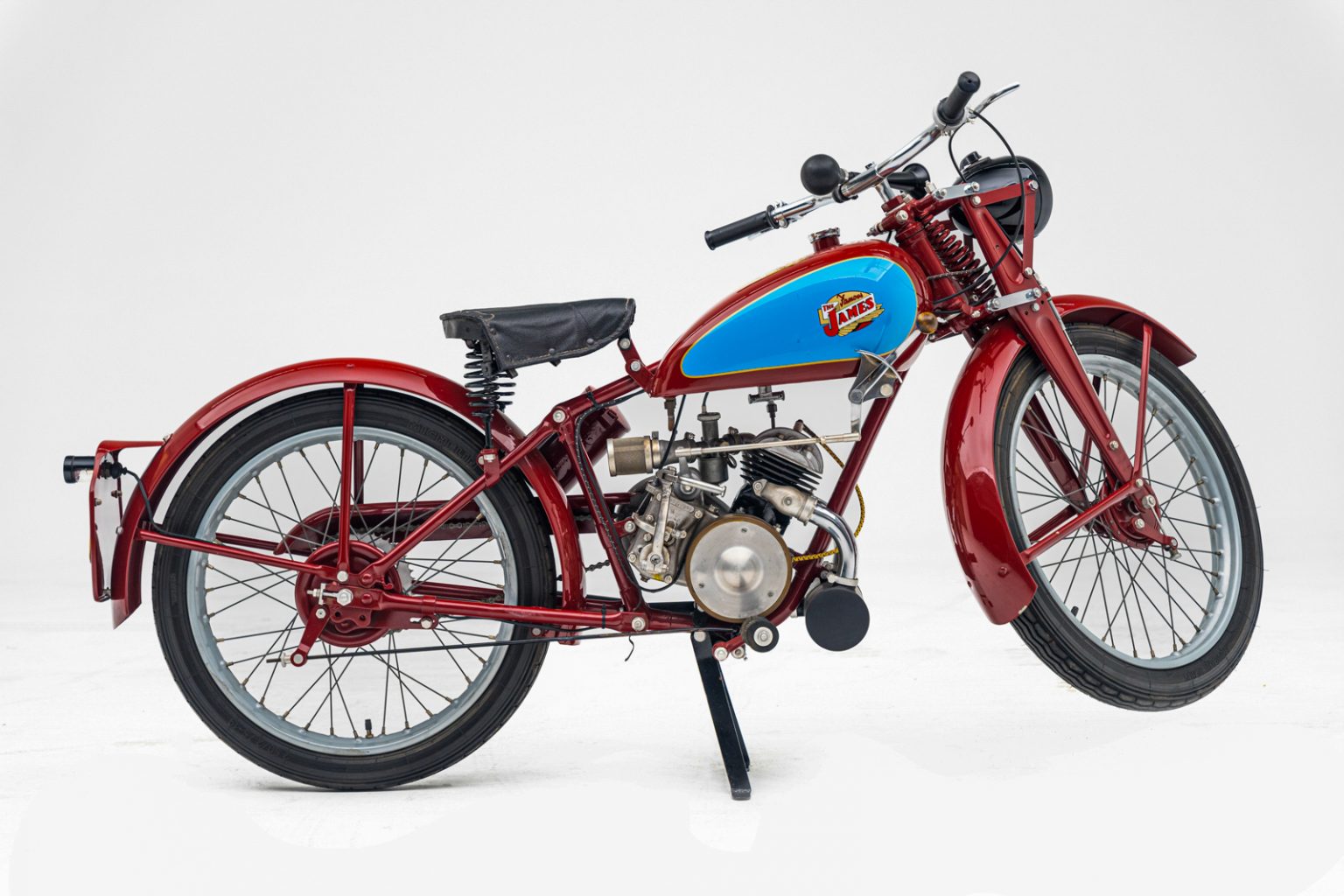 No Reserve – 1948 Famous James ML 125 Owned By The Petersen Museum ...