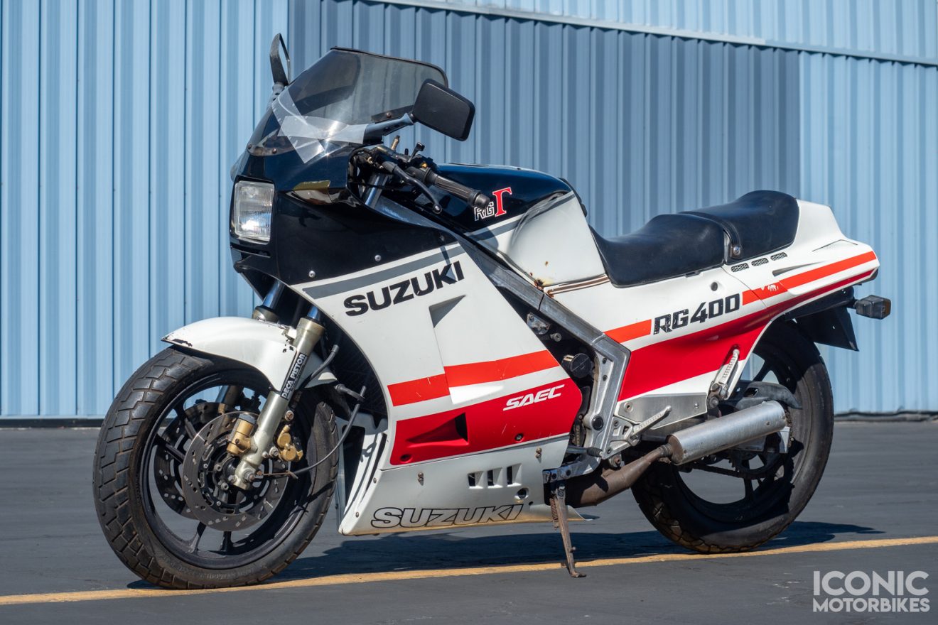 No Reserve – 1985 Suzuki RG400 Gamma Project – Iconic Motorbike Auctions