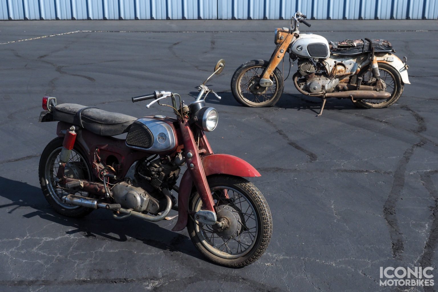 No Reserve – Circa 1959 Honda CA95 Benly Tourer Project with Honda CA95 ...