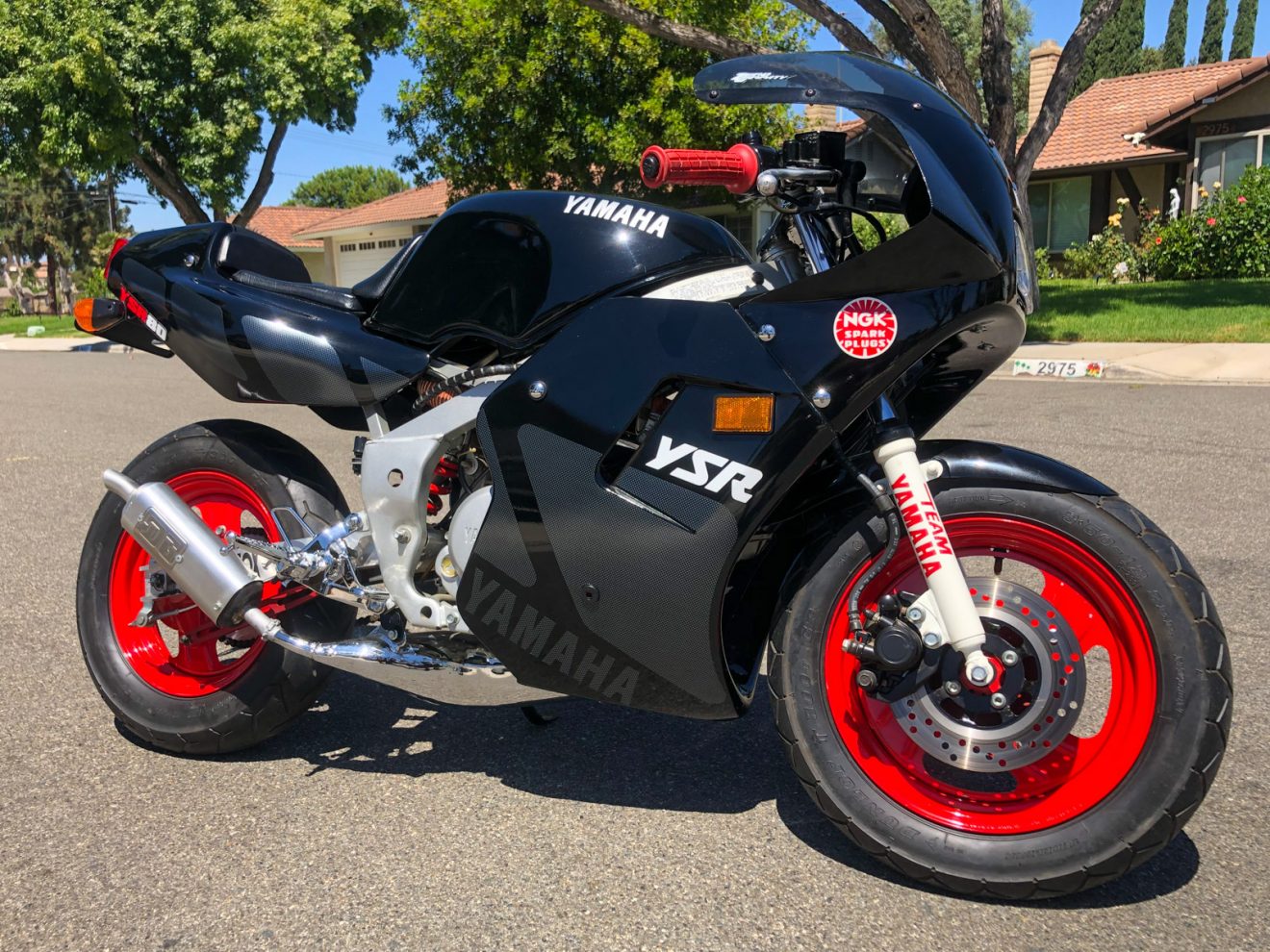 1987 Yamaha YSR50 with Water-Cooled YZ80 Engine – Iconic Motorbike Auctions