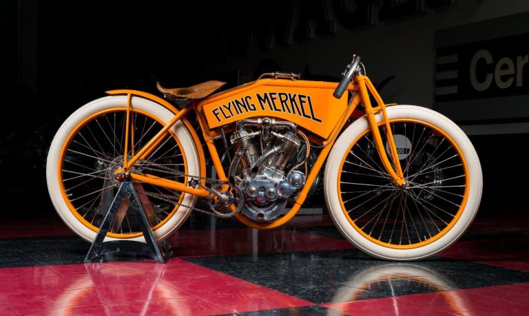 1912 Flying Merkel Board Track Racer – Iconic Motorbike Auctions