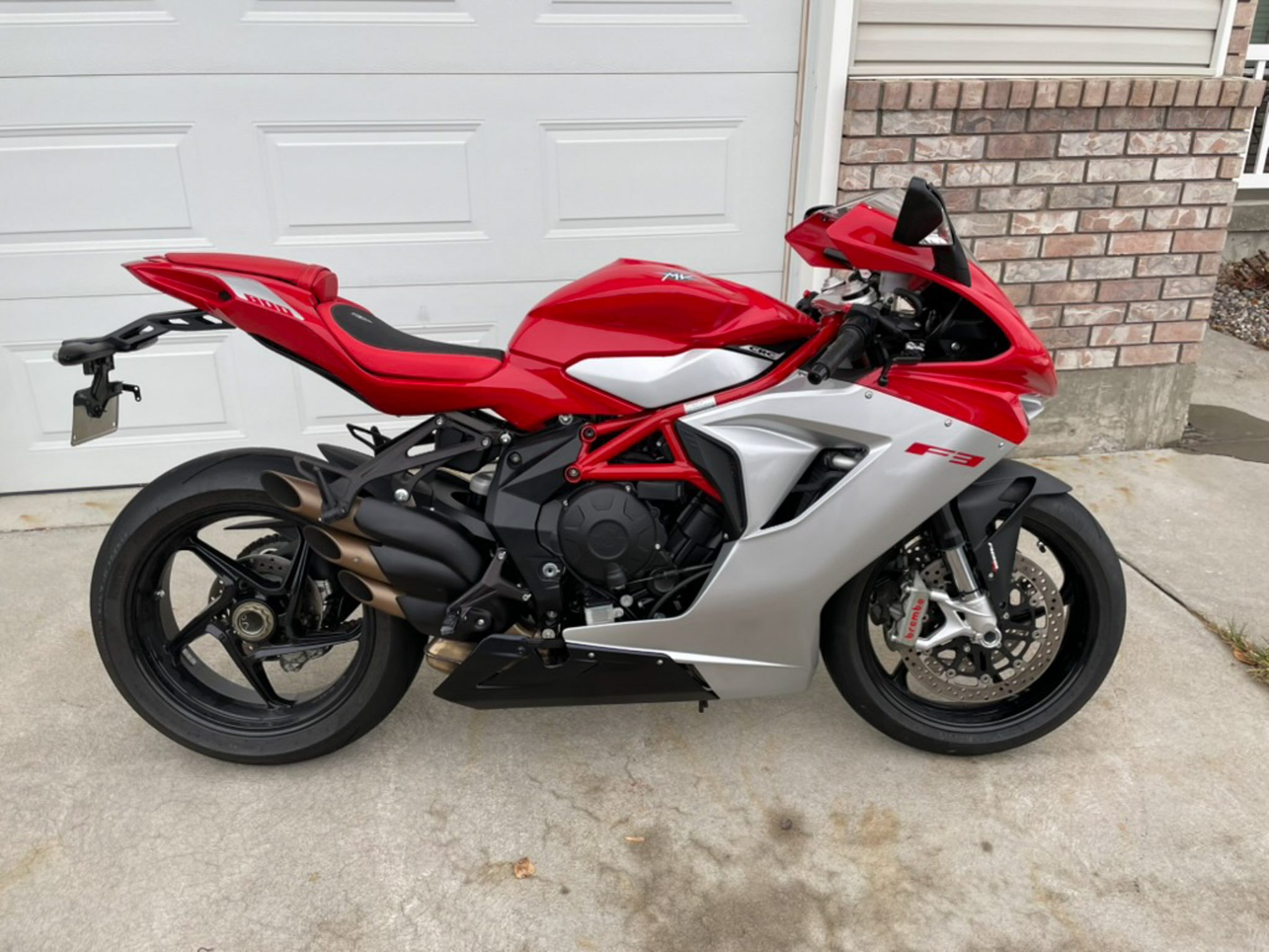 2020 MV Agusta F3 800 with 1,263 Miles – Iconic Motorbike Auctions