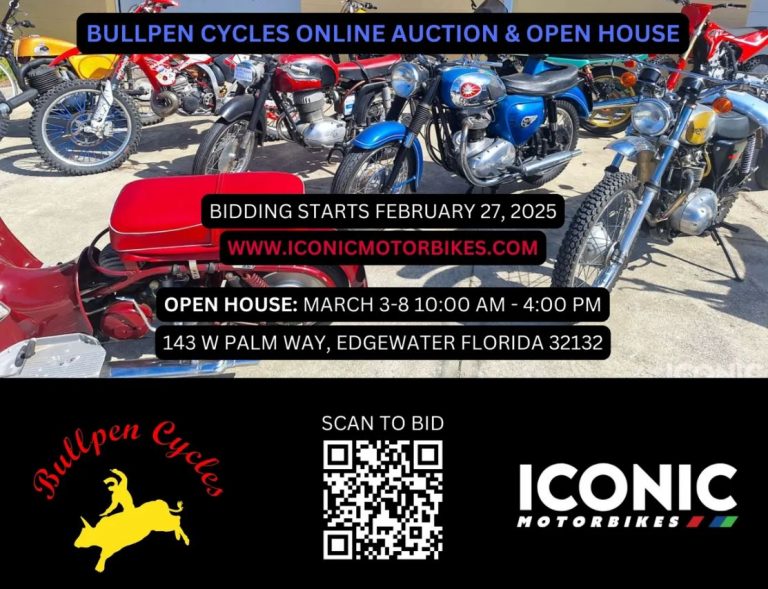 Iconic Motorbike Auctions – Powered by Bike-urious
