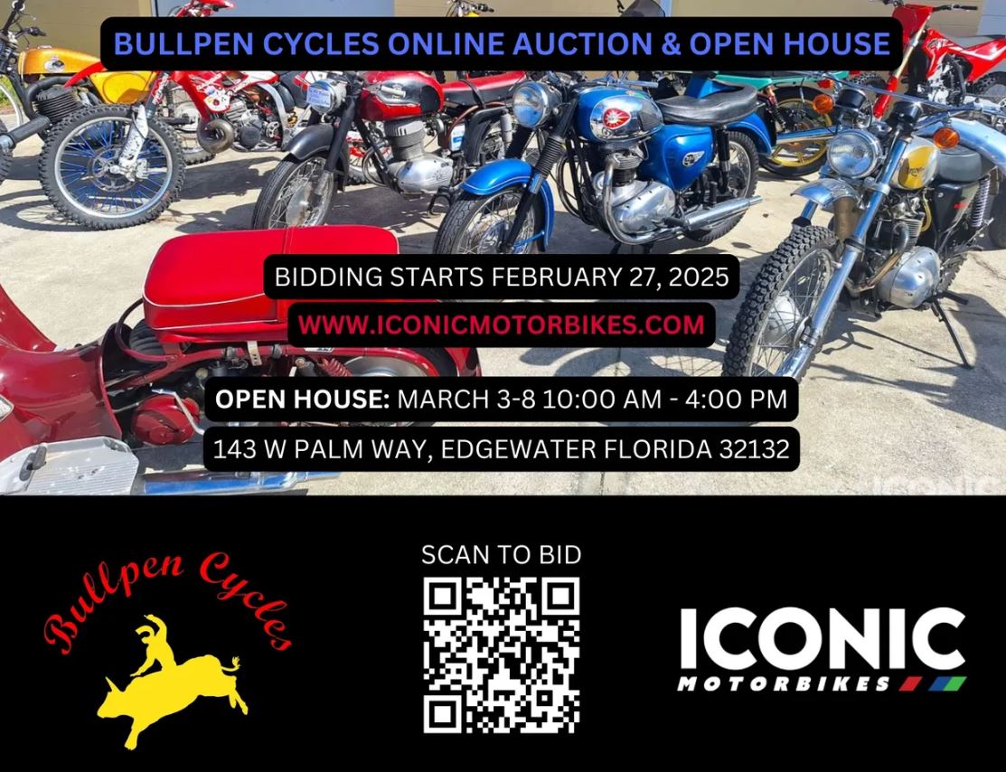 Iconic Motorbike Auctions – Powered by Bike-urious