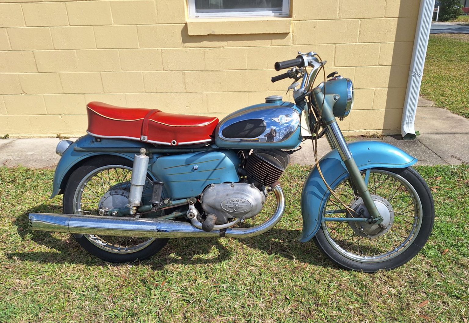 Lot #108: No Reserve – 1957 Zundapp Super Sabre – Iconic Motorbike Auctions