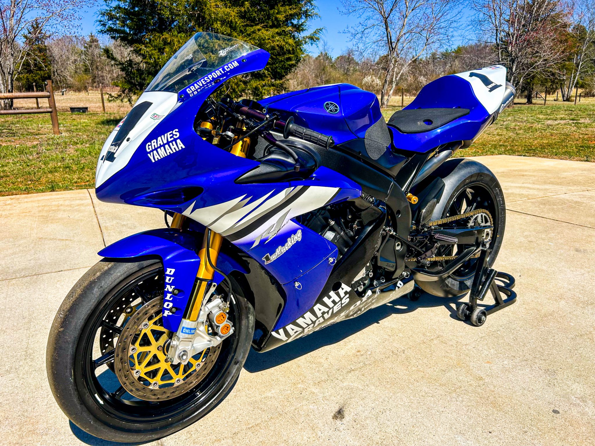 2006 Yamaha R1 LE Jamie Hacking’s AMA Race Bike #000 – Iconic Motorbike ...