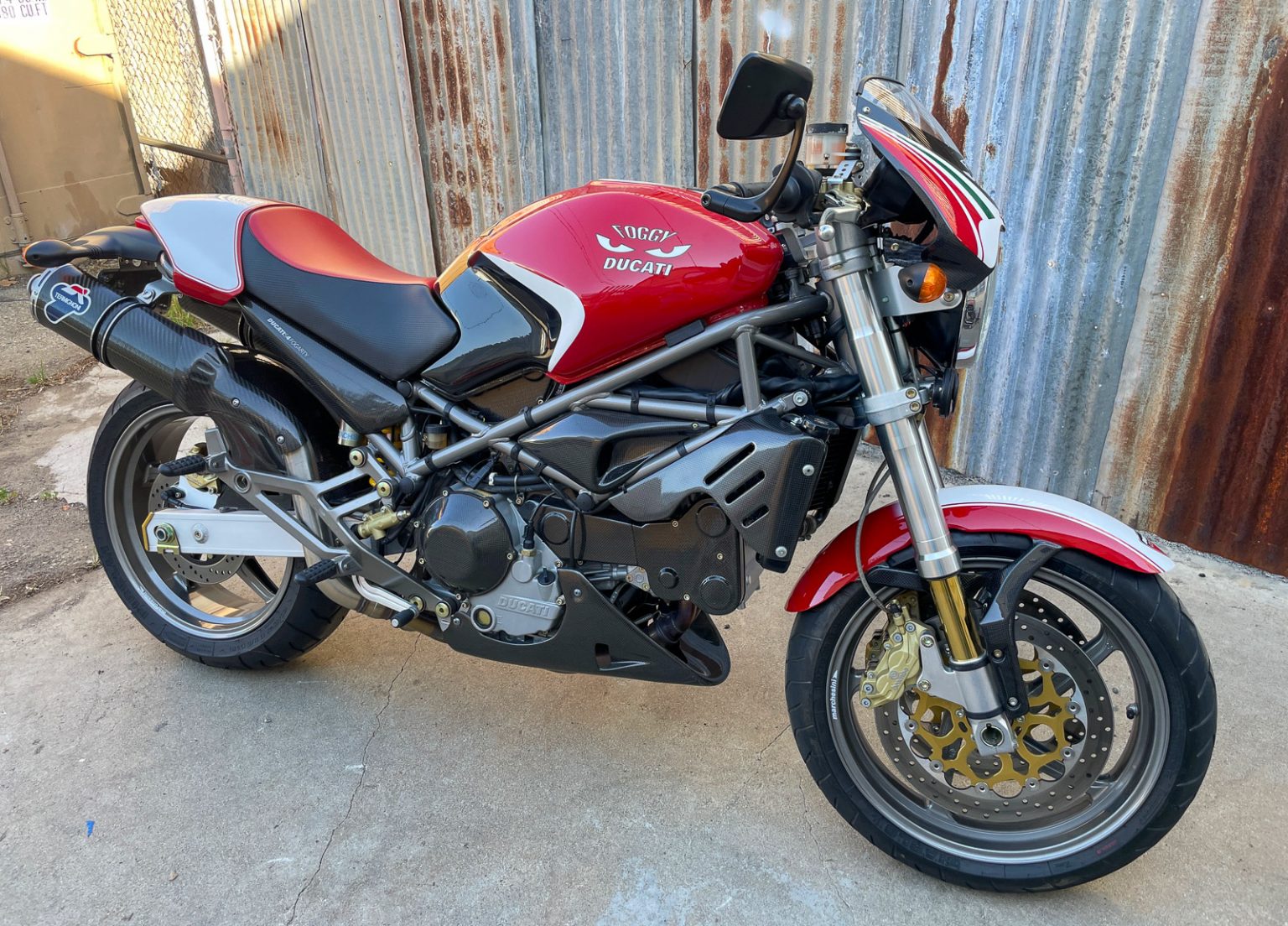 2002 Ducati Monster S4 Fogarty #080 with 1,362 Miles – Iconic Motorbike ...