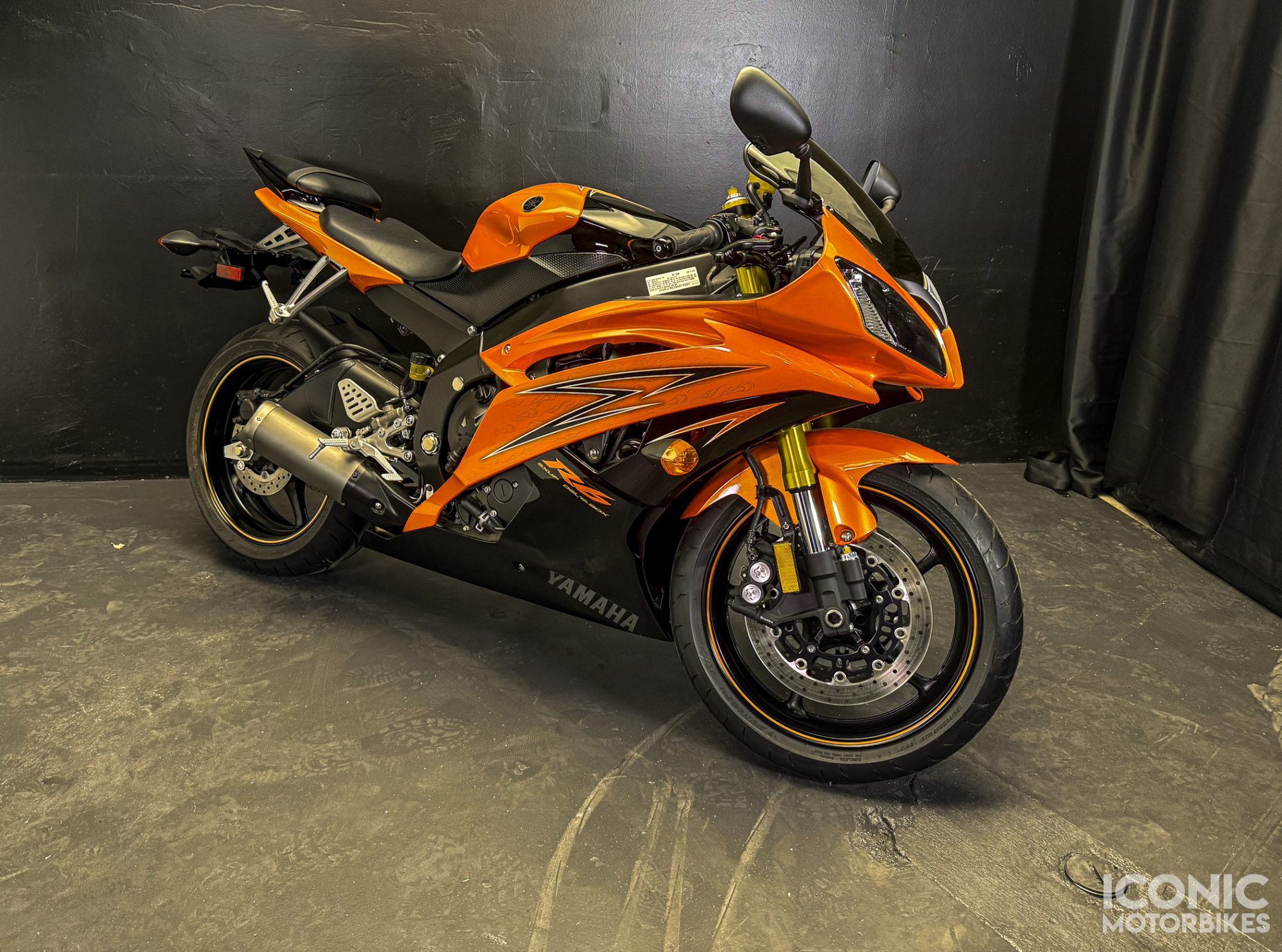 2009 Yamaha R6 with 218 Miles – Iconic Motorbike Auctions