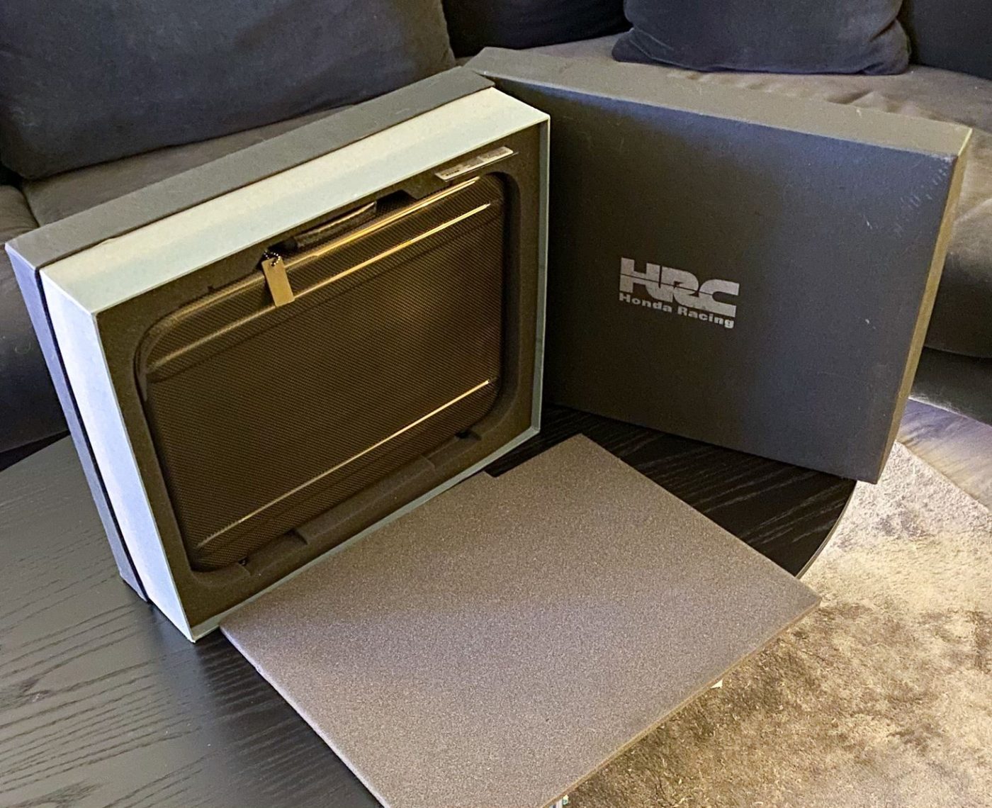 HRC Shadow Briefcase – Iconic Motorbike Auctions