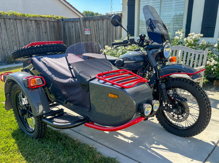 2023 Ural Red Sparrow with Sidecar – Iconic Motorbike Auctions