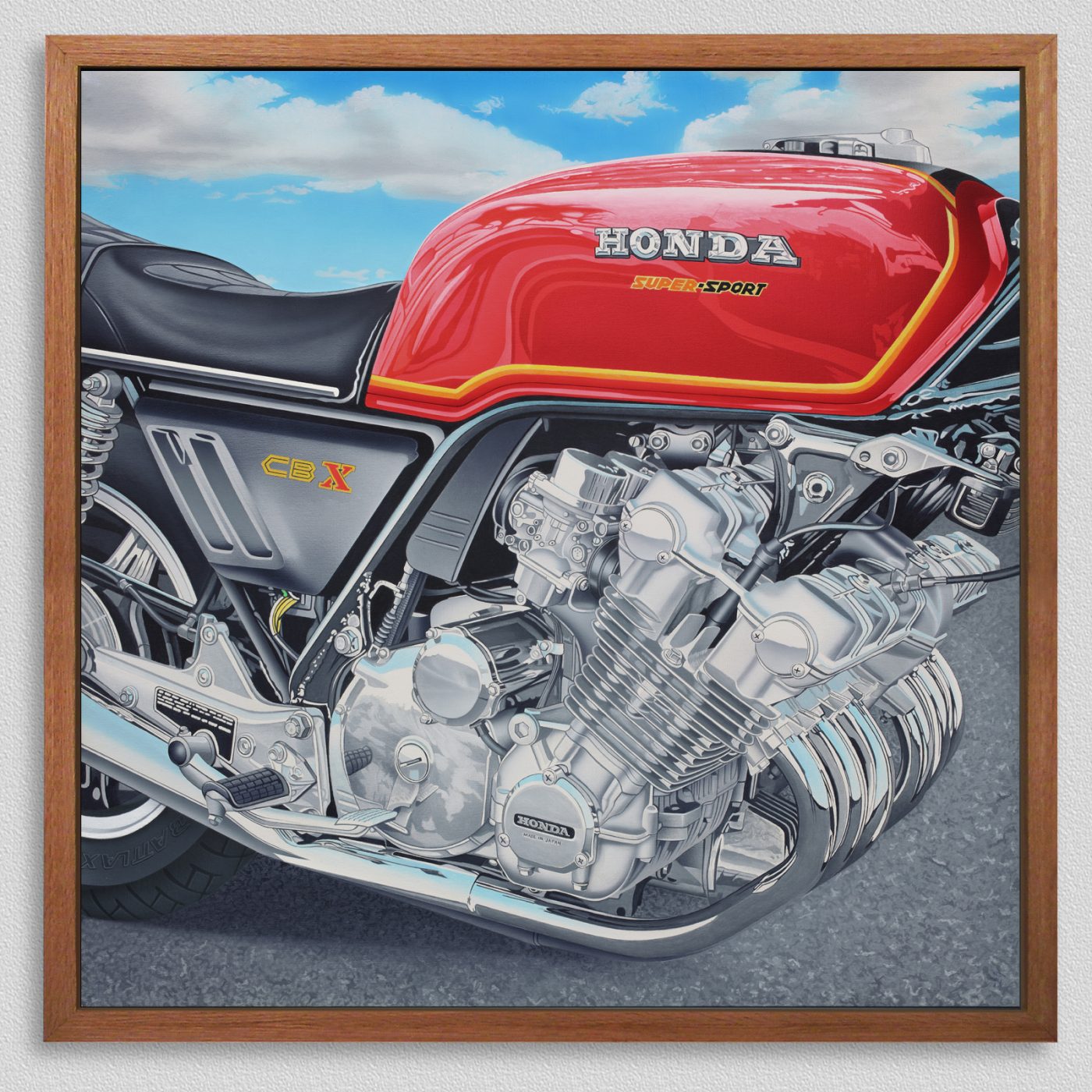 Honda CBX Original Painting – Iconic Motorbike Auctions