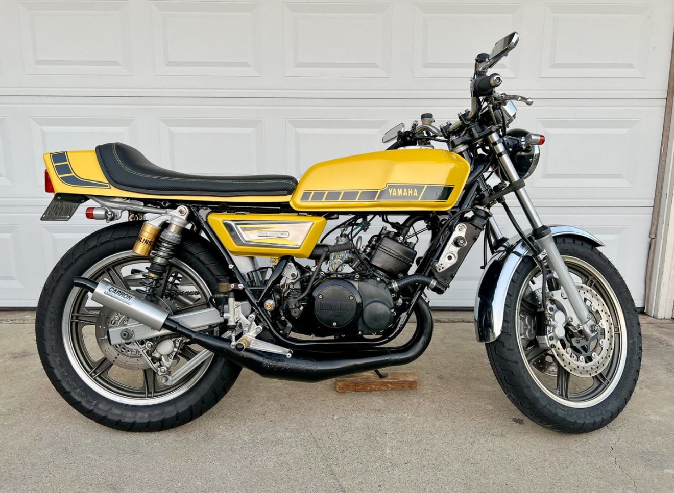 1973 Yamaha RD350 with RD350LC Engine – Iconic Motorbike Auctions